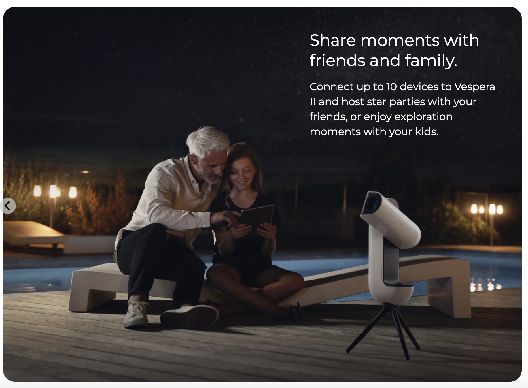 Vaonis Vespera II Smart Telescope | First Light Optics